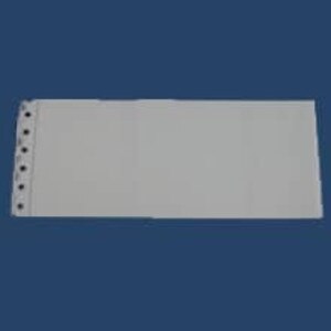 2-Part Long Blank Batch Header Imprinter Slip, 500 Slips