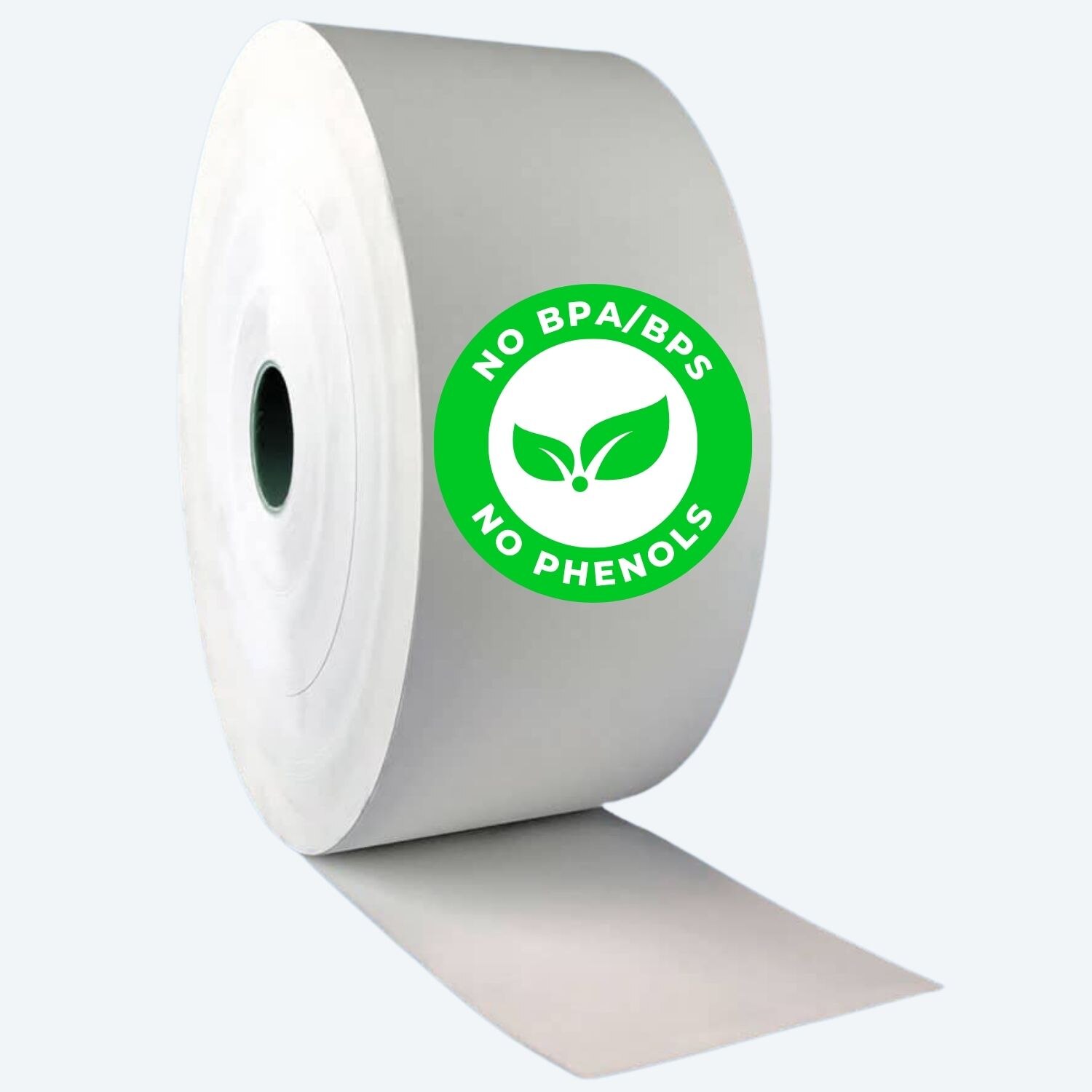 Phenol-Free 3 1/8” x 660’ Heavyweight Kiosk Thermal Paper, 1" Core, CSO ...