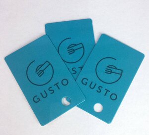 Gusto Employee Magnetic ID Cards, 10 Cards/Pack
