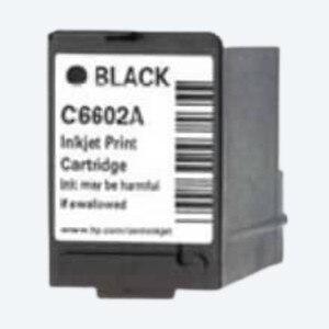 HP C6602A BLACK Inkjet Cartridges